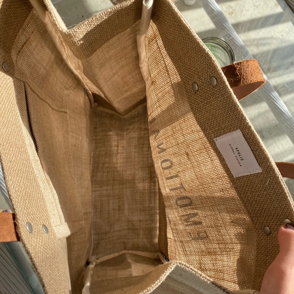 Apolis | Bags | Custom Designed Apolis Jute Tote Bag | Poshmark
